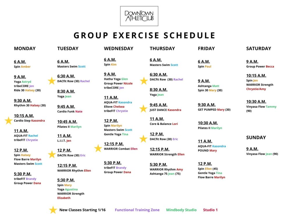 New Group Exercise Classes! - Best Gym in Eugene | Eugene, OR ...